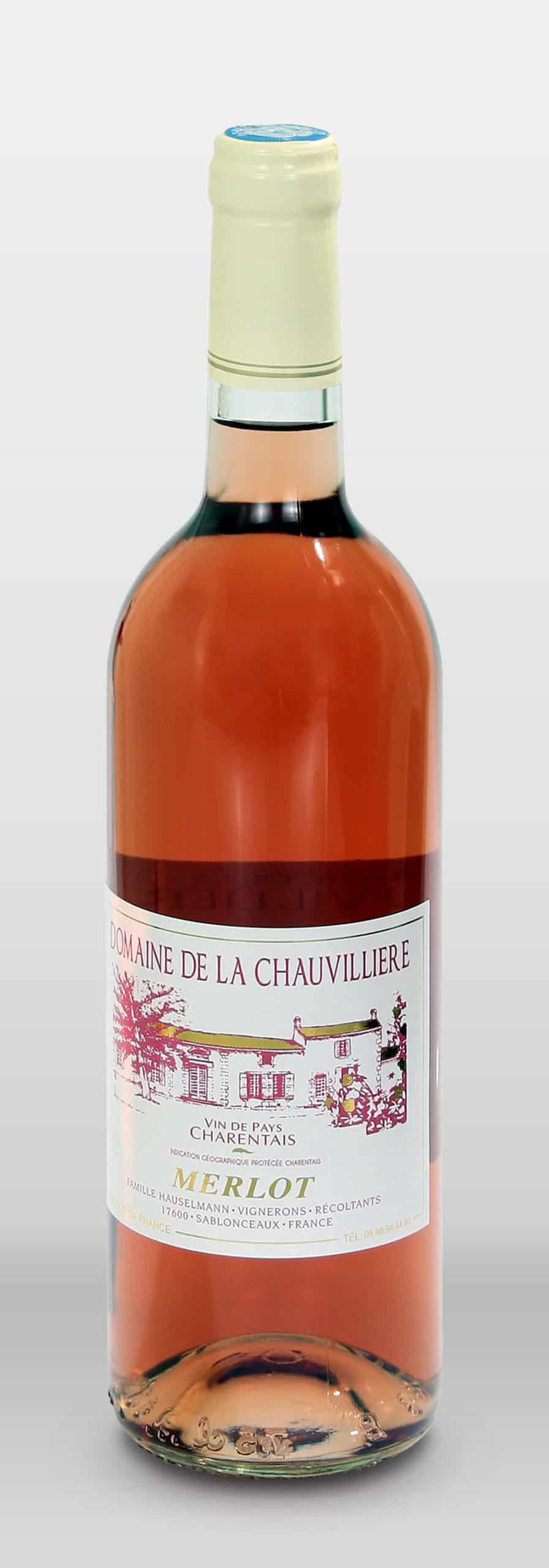 Rosé merlot | Domaine de la Chauvillière