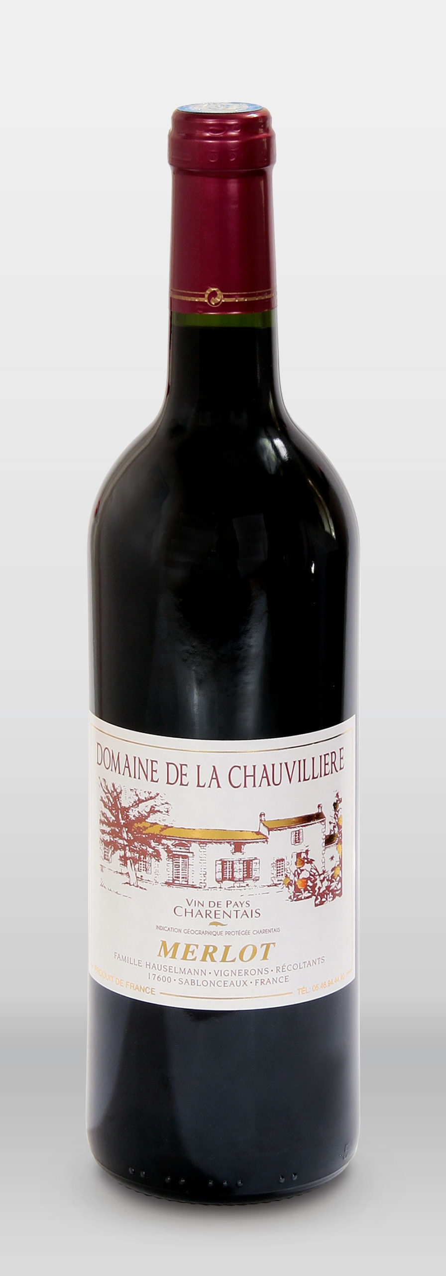 Rouge merlot | Domaine de la Chauvillière